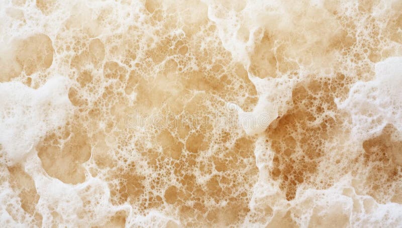 Observe Frothy Liquid Texture with Airy Bubbles for Smooth Surface ...