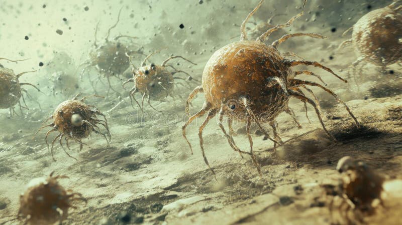 Observe Microscopic Creatures with Detailed View and Biological Theme ...