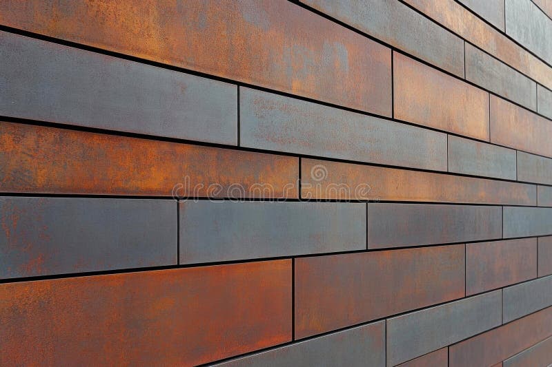 Rusted Steel Wall Panels Sheet Metal Panel Stock Photos - Free ...