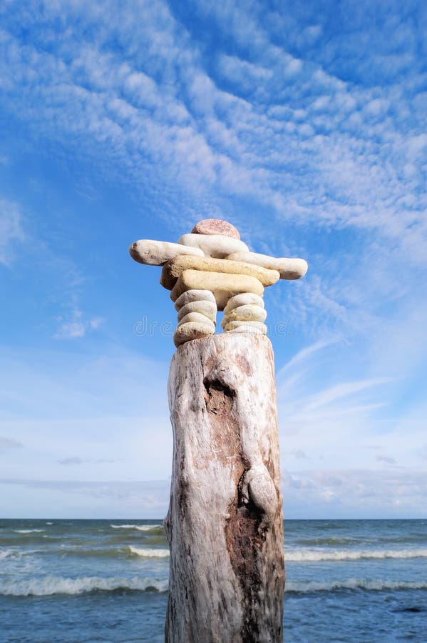 Observer stock image. Image of stability, fulcrum, beach - 29184299