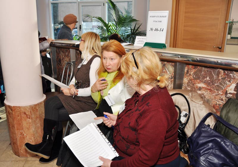 Observers Working in Elections Editorial Photo - Image of family ...