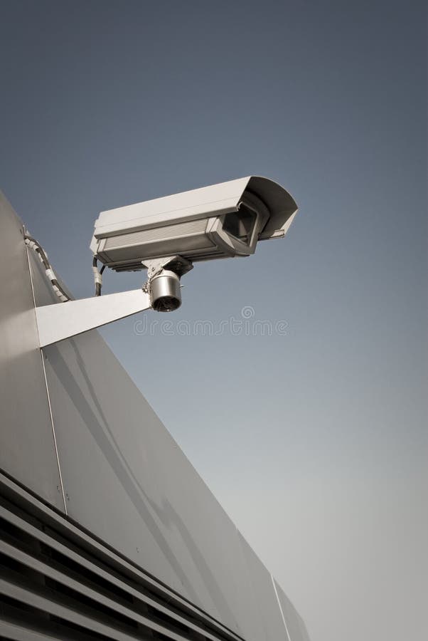 Observervation camera stock image. Image of city, equipment - 14129307