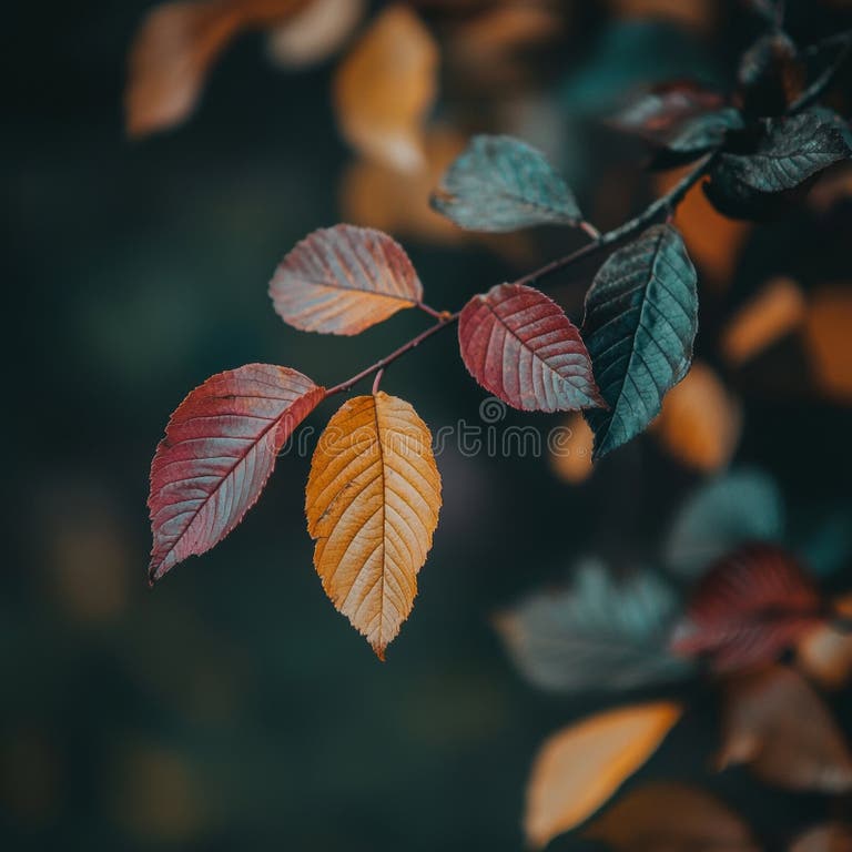 Observing a Native Leaf S Distinct Shapes and Colors, Which Represent ...