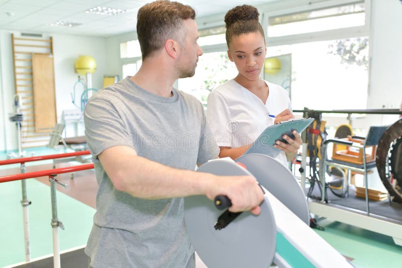 Physical Therapy Exercise Equipment Stock Image - Image of exercise ...