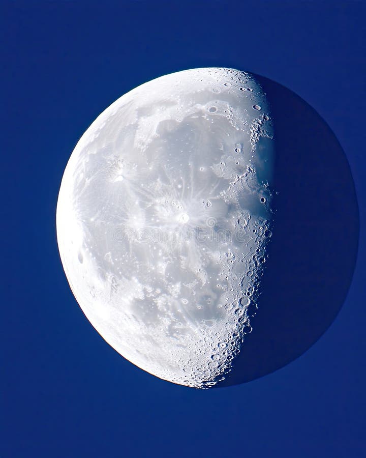 Observing a Stunning Lunar Eclipse in the Clear Night Sky Over a ...