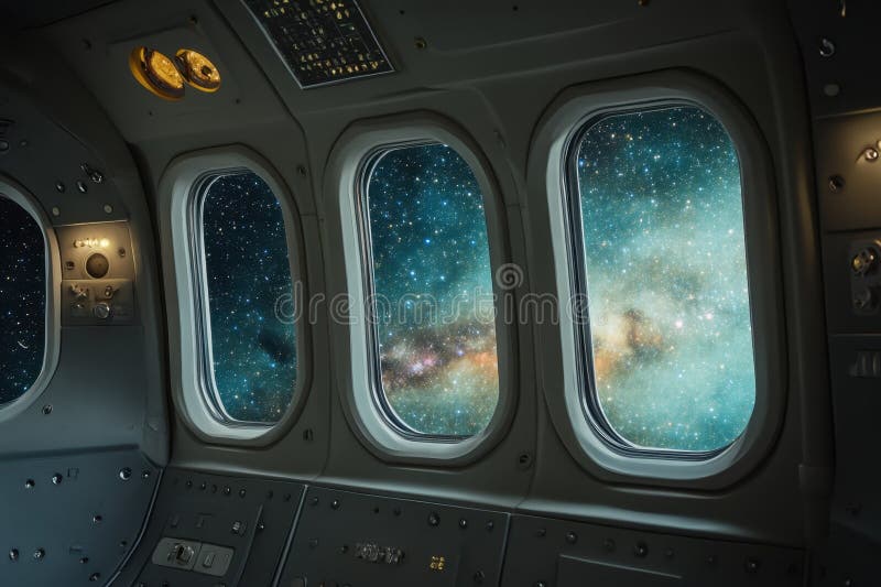 Views of the Galaxy through Spacecraft Windows in Deep Space ...