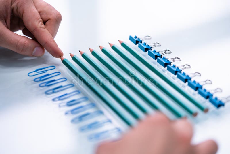 Obsessed Compulsive Perfectionist with OCD Disorder Stock Photo - Image ...