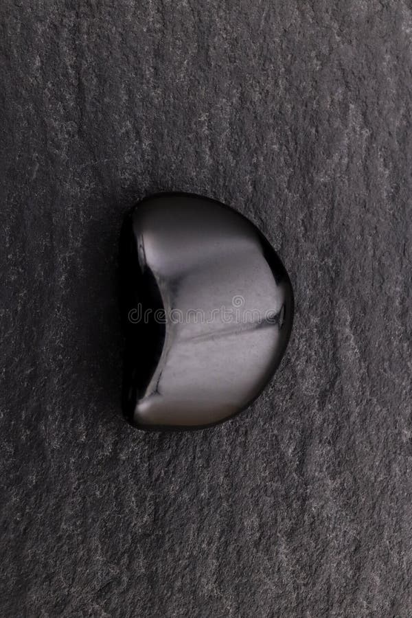 Obsidian Stone Texture on Black Stone Background. Macro Closeup Stock ...