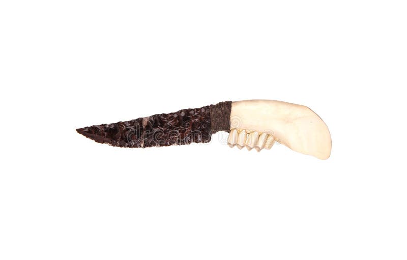Bone Handle knife stock photo. Image of pointed, iron - 12408060
