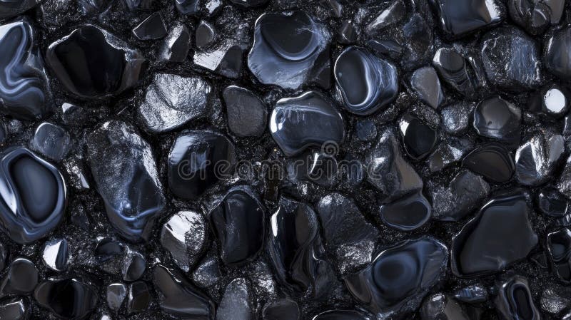 Obsidian Texture for Design and Background Stock Illustration ...