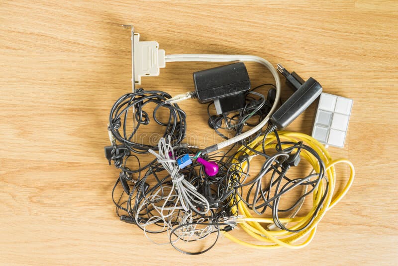 Obsolete Electronic and Technological Objects Stock Photo - Image of ...