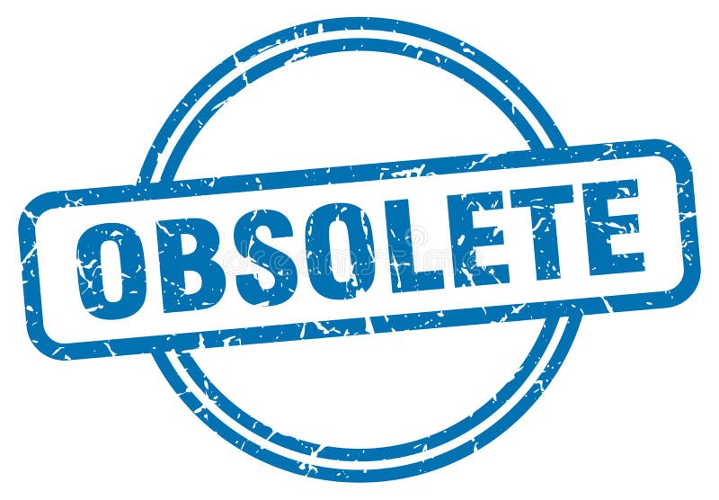 Obsolete Stamp. Obsolete Round Grunge Sign Stock Vector - Illustration ...