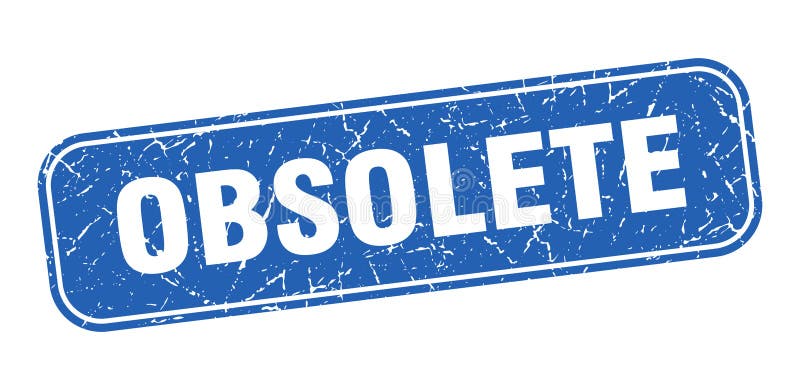 Obsolete Stamp. Obsolete Square Grungy Isolated Sign Stock Vector ...