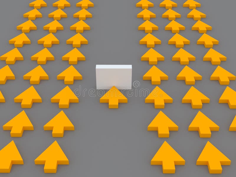 Obstacle stock illustration. Illustration of choosing - 4064286