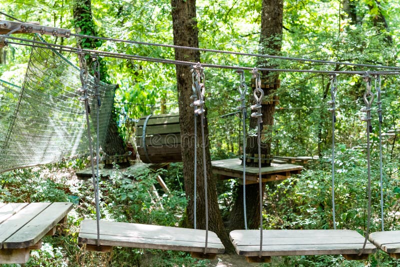 Obstacles on Suspended Bridge Path Concept for Problem Solving Stock ...