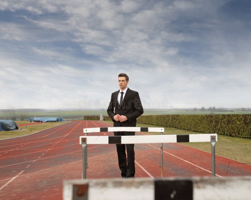 Obstacles stock image. Image of business, compete, entrepreneur - 13557619