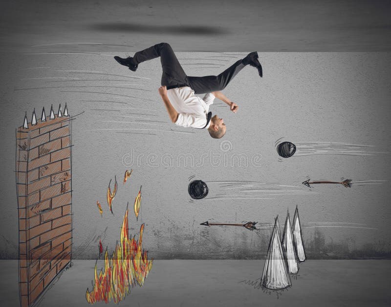 Obstacles to work stock image. Image of concept, career - 48232055