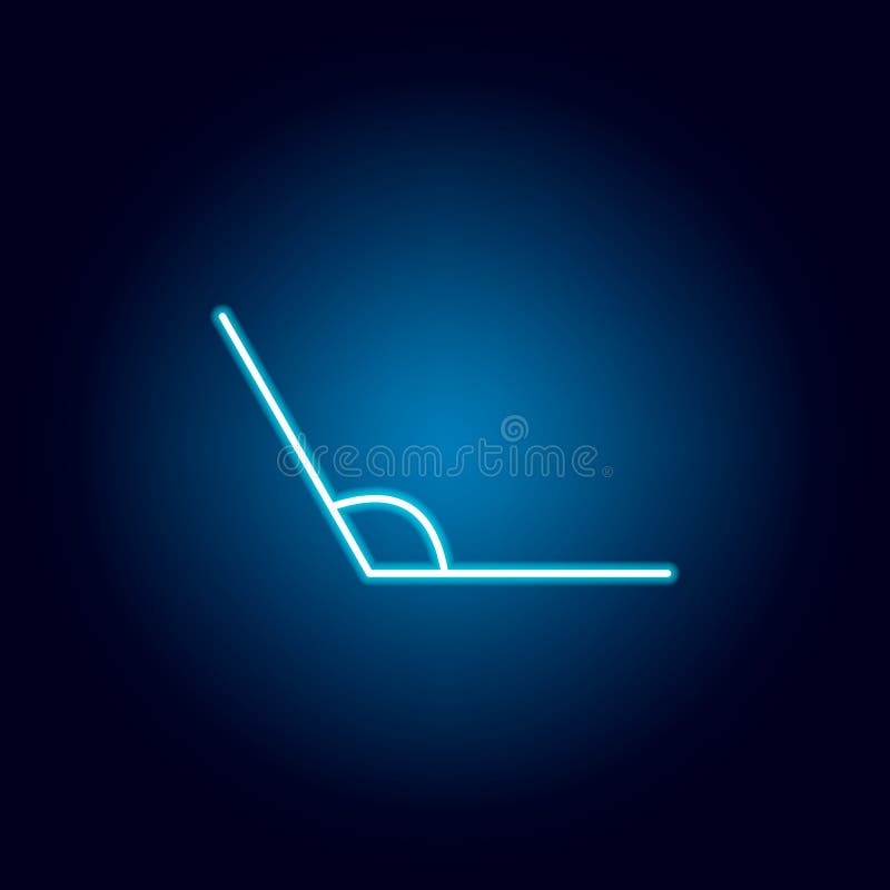 Obtuse Angle Colored Icons. Elements of Geometric Figure Colored Icons ...