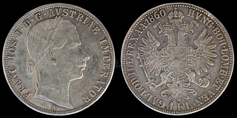 Obverse and Reverse of Austria Coin Stock Photo - Image of bronze ...