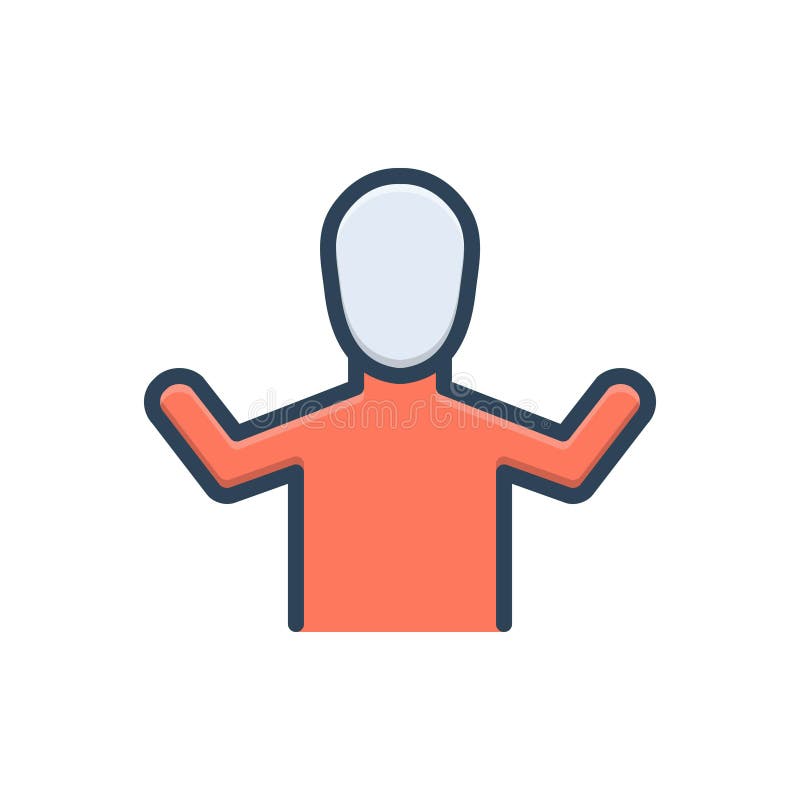 Color Illustration Icon for Obvious, Manifest and Undoubted Stock ...