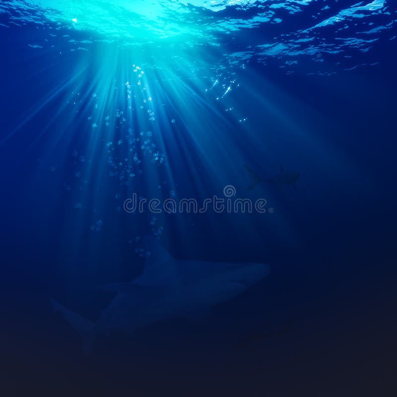 Mar profundo. foto de archivo. Imagen de brillo, elemento - 25839210