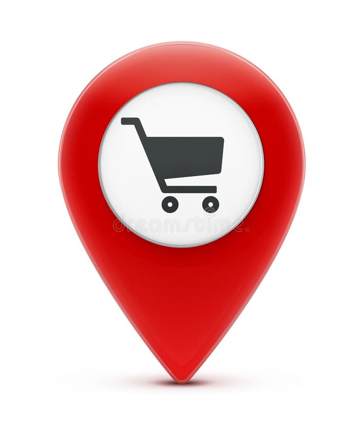 Ocation pointer icon stock vector. Illustration of graphic - 91887337