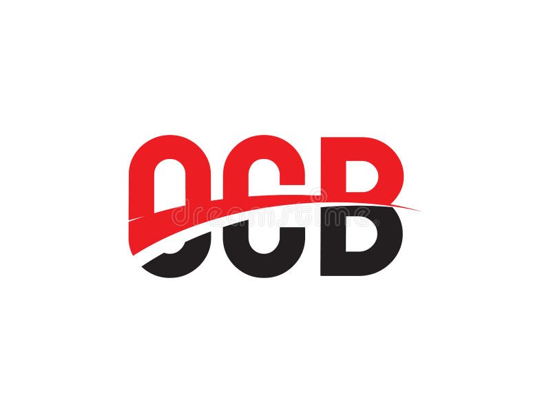OCB Letter Initial Logo Design Vector Illustration Stock Vector ...