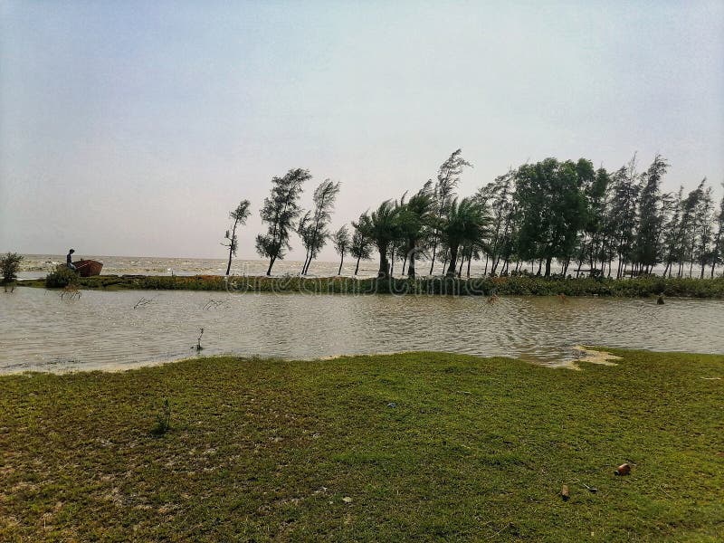 Occan Green Sea Beach Natural Stock Photo - Image of green, beach ...