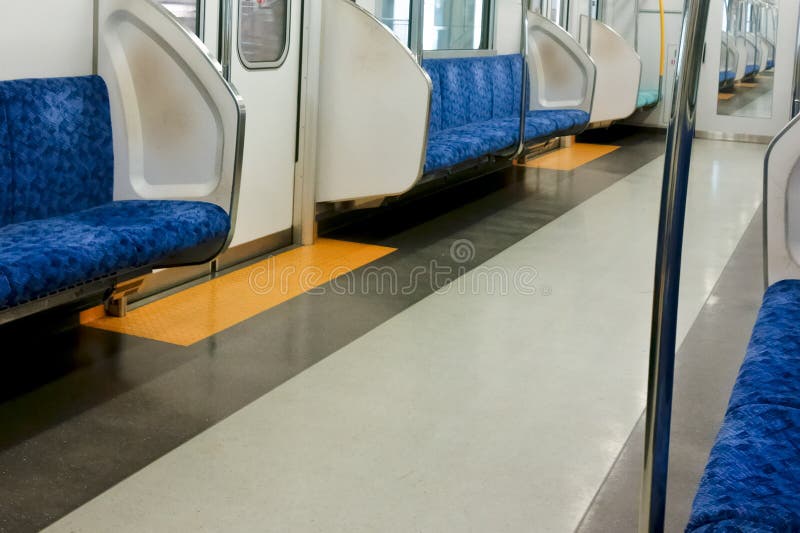 In the Sky Train without Passengers Stock Image - Image of space ...