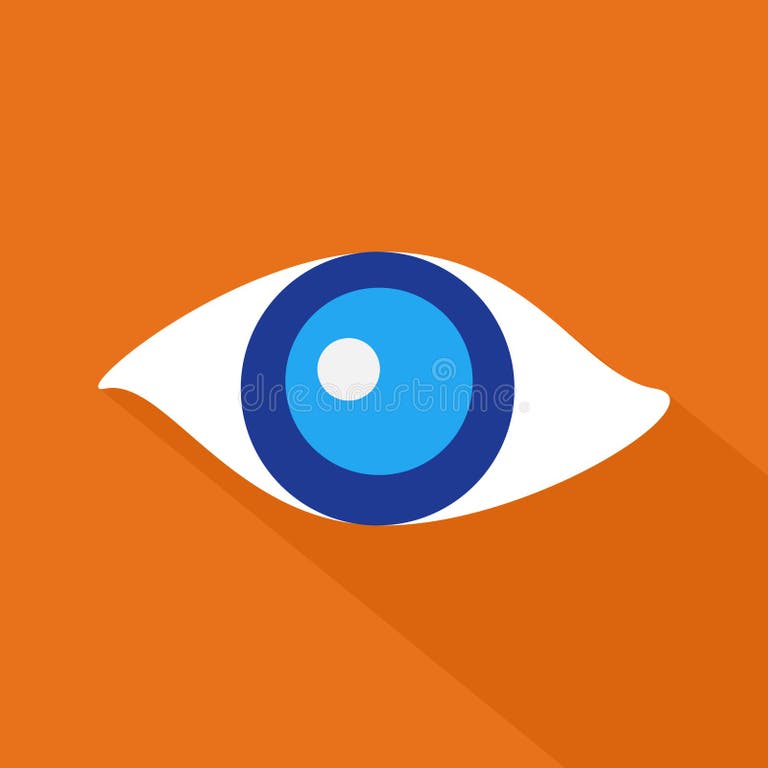Occhio Stilizzato Di Vettore Illustrazione Vettoriale - Illustrazione ...