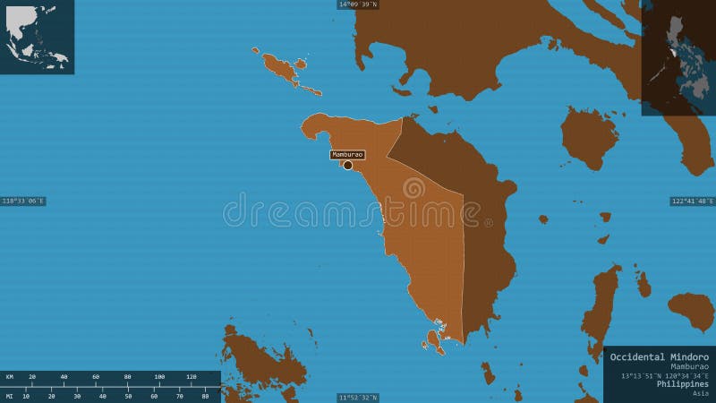 Occidental Mindoro, Philippines - Composition. Pattern Stock ...