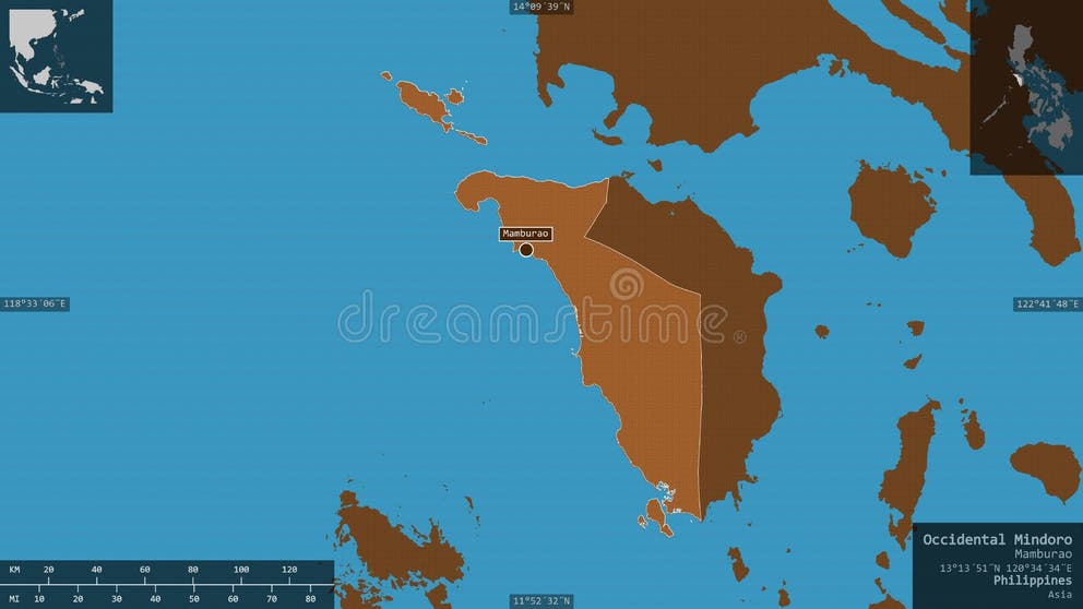 Occidental Mindoro, Philippines - Composition. Pattern Stock ...