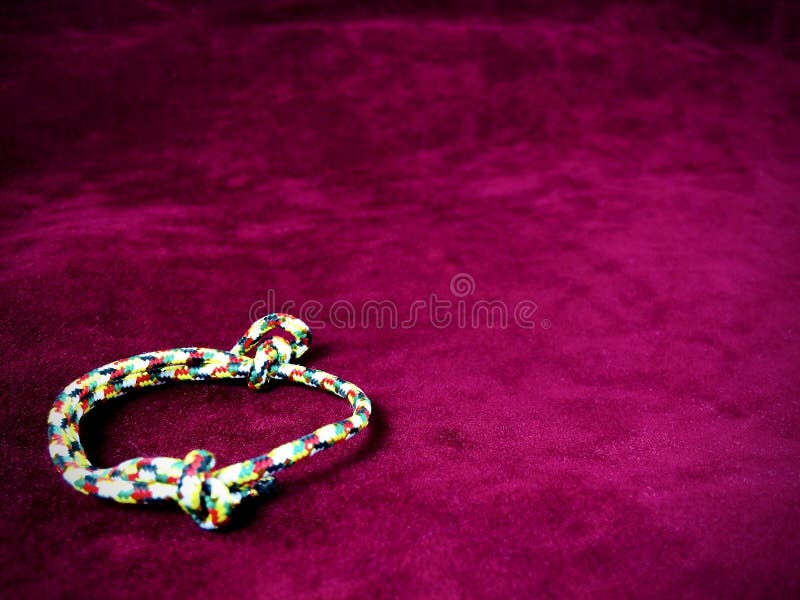 Colored String on Beams and Retro Lanterns Stock Image - Image of ...