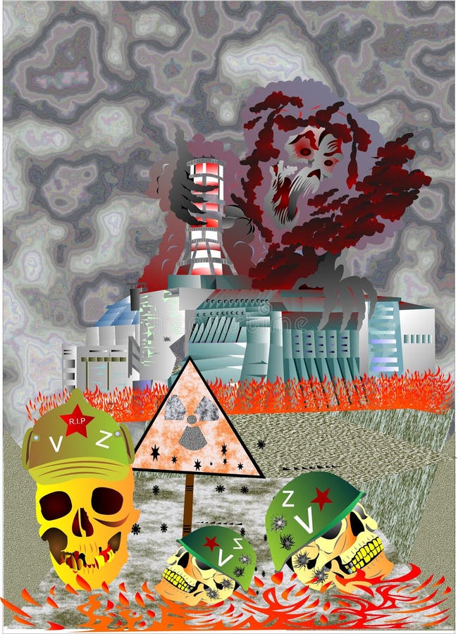 Chernobyl Power Station Stock Illustrations – 277 Chernobyl Power ...