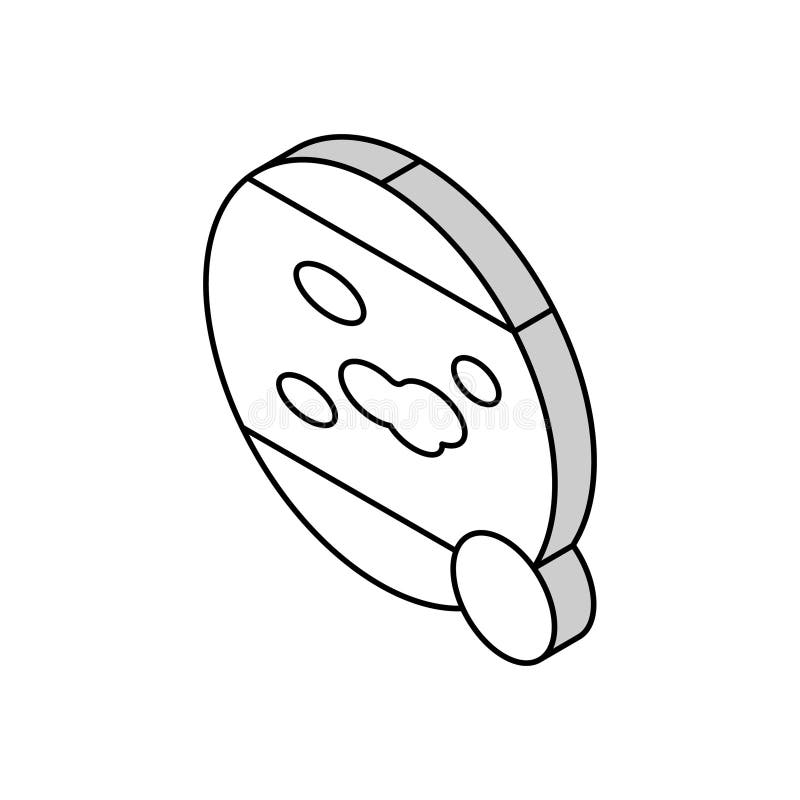 Occupational Dermatitis Isometric Icon Vector Illustration Stock Vector