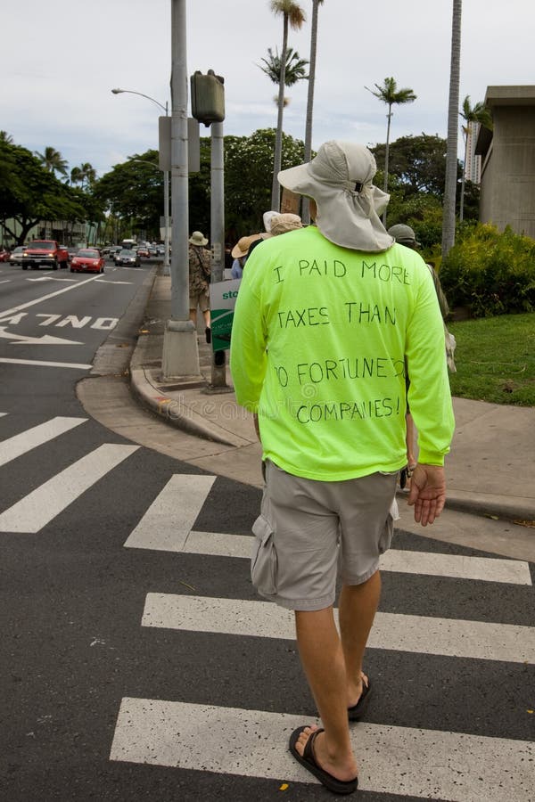 Occupy Honolulu/anti-APEC Protest-32 Editorial Photo - Image of class ...