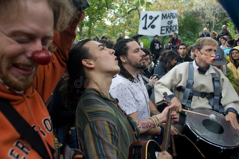 Occupy Toronto editorial photo. Image of protestor, canada - 21654916