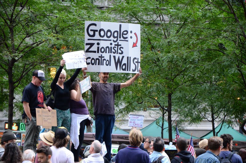 Occupy Wall Street Protest editorial stock photo. Image of protest ...