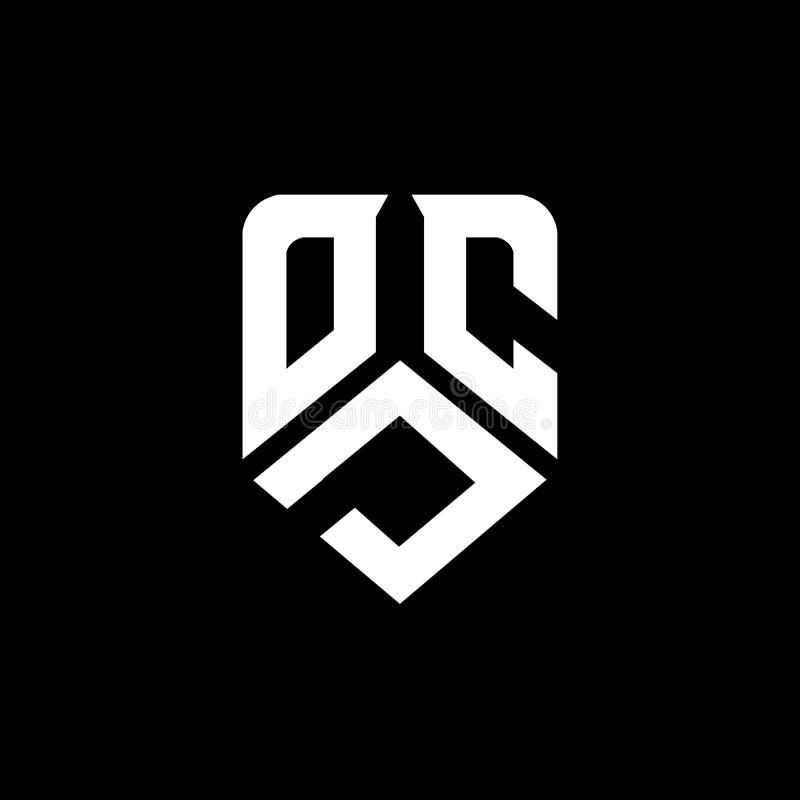 OCD Abstract Monogram Shield Logo Design on White Background. Stock ...