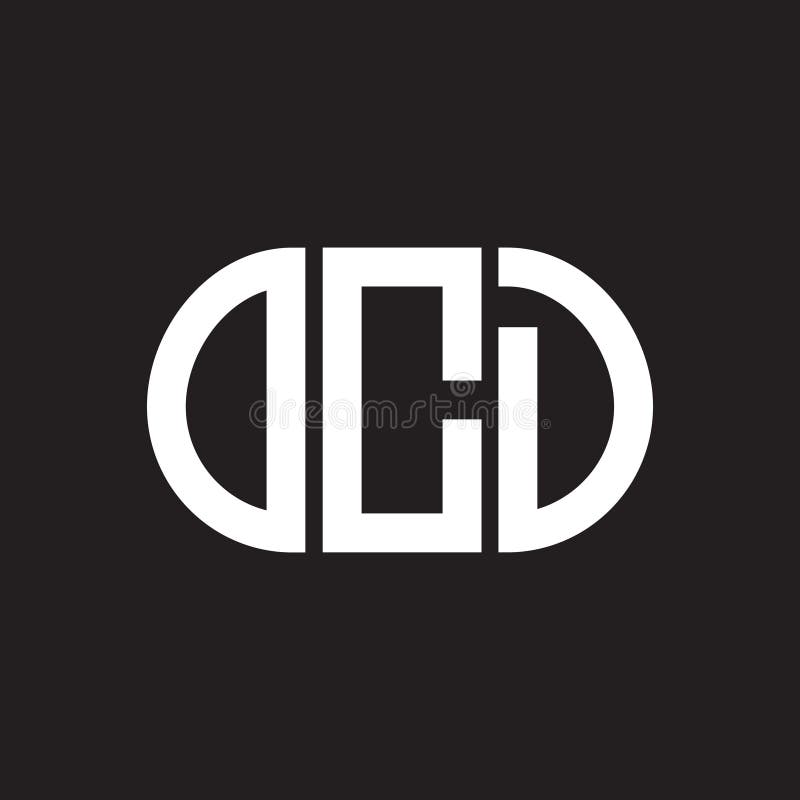 OCD Letter Logo Design on Black Background. OCD Creative Initials ...