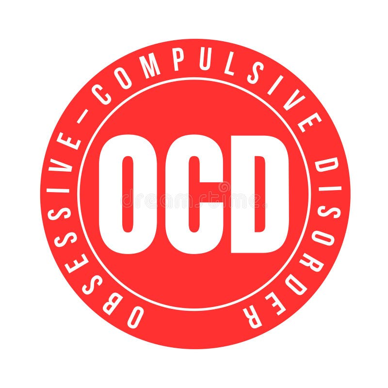 OCD Obsessive Compulsive Disorder Symbol Icon Stock Illustration ...