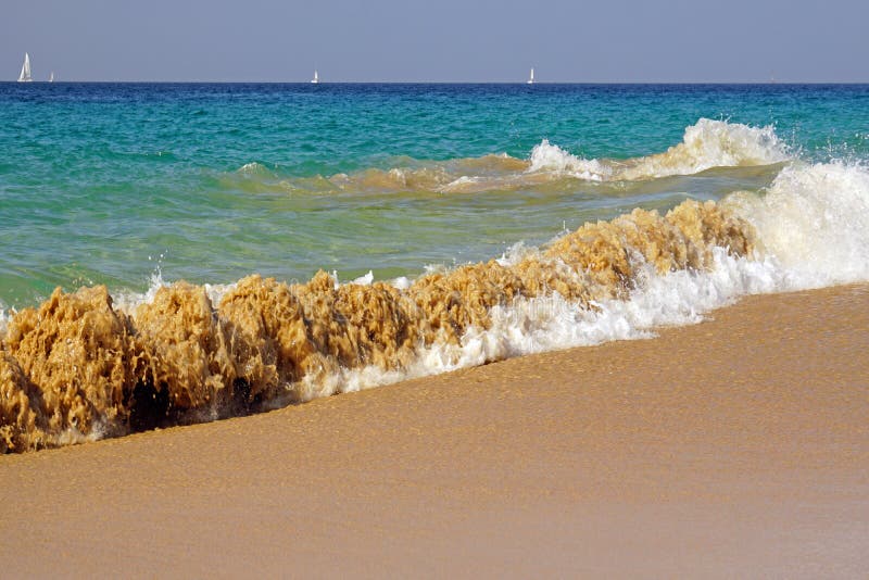 Ocean. Atlantic stock photo. Image of magic, water, waves - 107800584