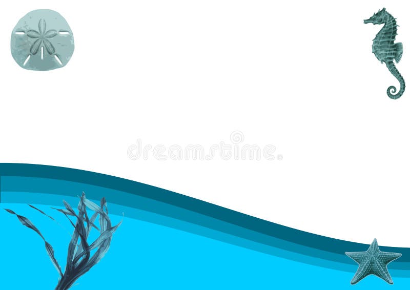Ocean Background stock vector. Illustration of blue - 102156175