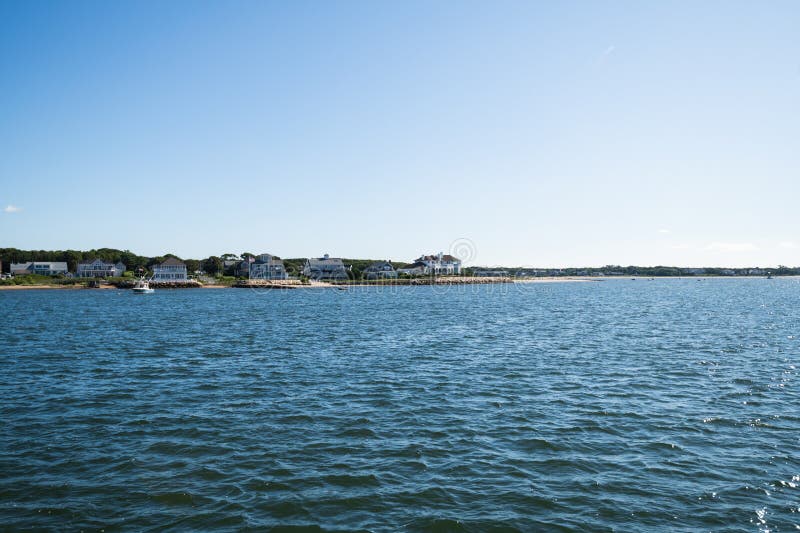 Ocean Background Off the Coast of Cape Cod, Massachusetts Stock Image ...