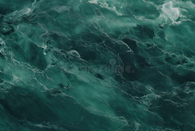 Open Ocean Waves Background Stock Illustration - Illustration of sunset ...