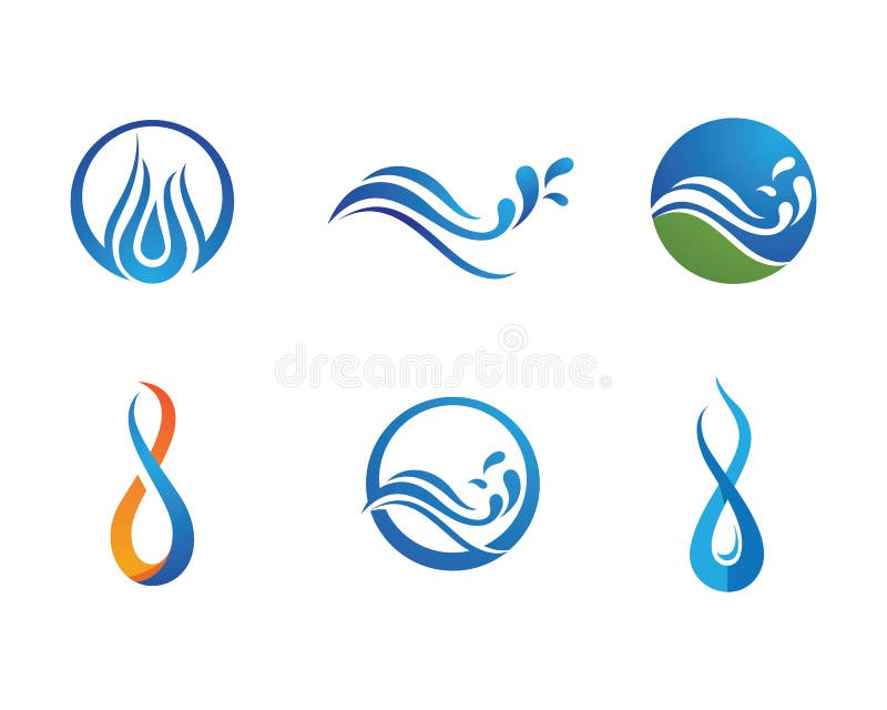Ocean beach wave logo stock vector. Illustration of abstract - 67564473