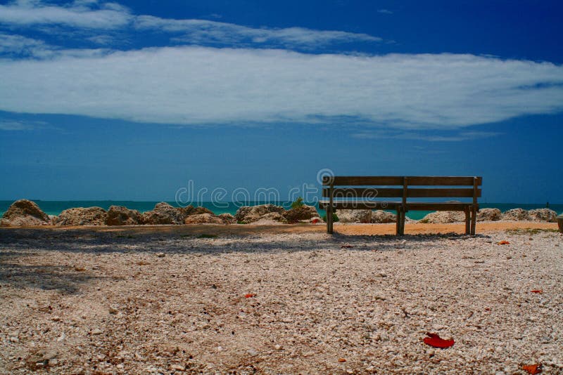 Ocean Bench Picture. Image: 5304779