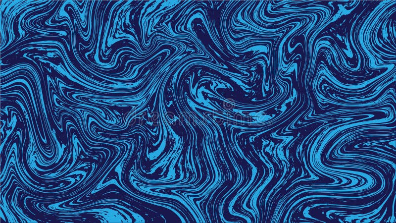 Ocean Blue and Dark Gray Seamless Marble Pattern with Psychedelic ...