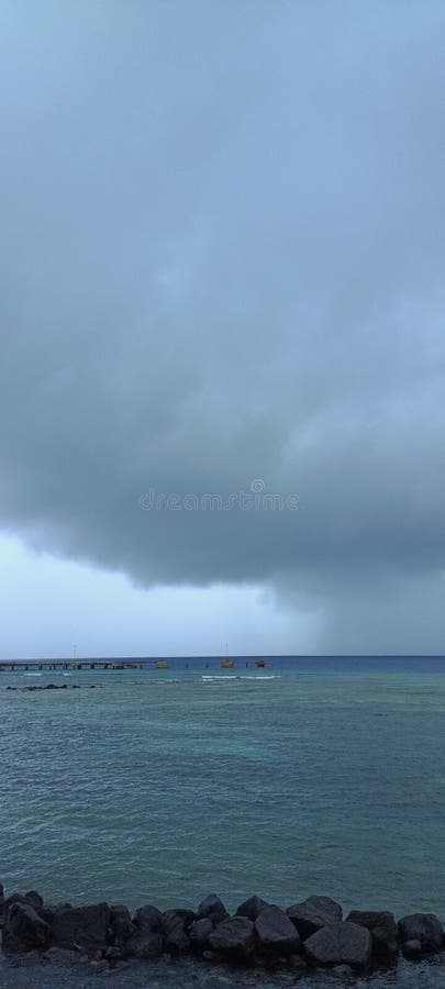 Ocean Boat Thunder and Wind Stock Photo - Image of storm, ocean: 263063720