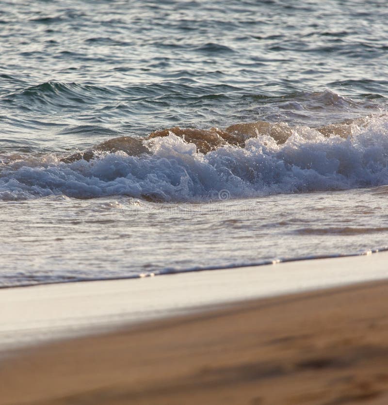 The Ocean is Calm and the Waves are Small Stock Image - Image of beauty ...
